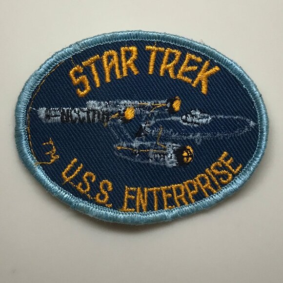 Star Trek | Accessories | Vintage 975 Star Trek Uss Enterprise Patch ...